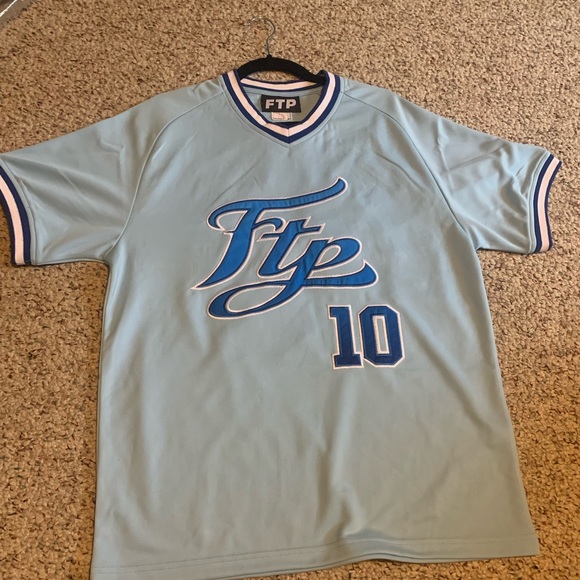 FTP | Shirts | Ftp Jersey Light Blue 223 | Poshmark